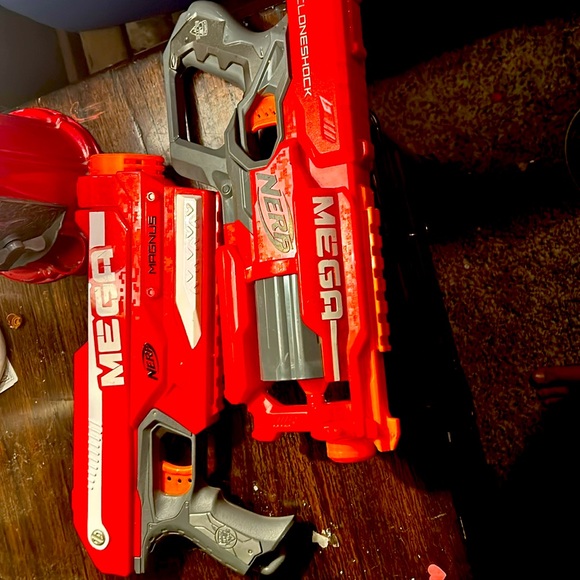 Nerf | Toys | 2 Nerf Red Guns | Poshmark